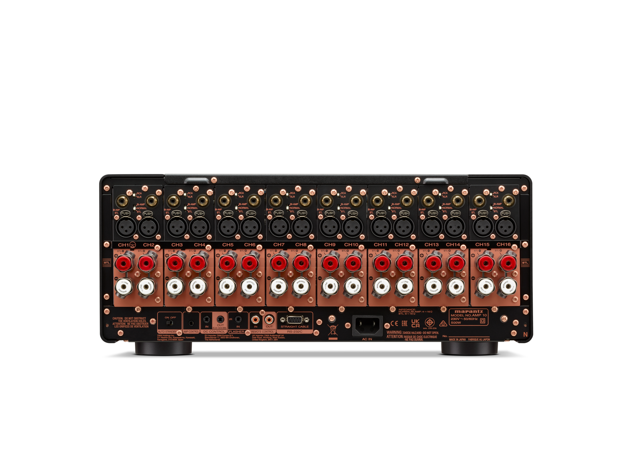 AMP 10 - Black back view