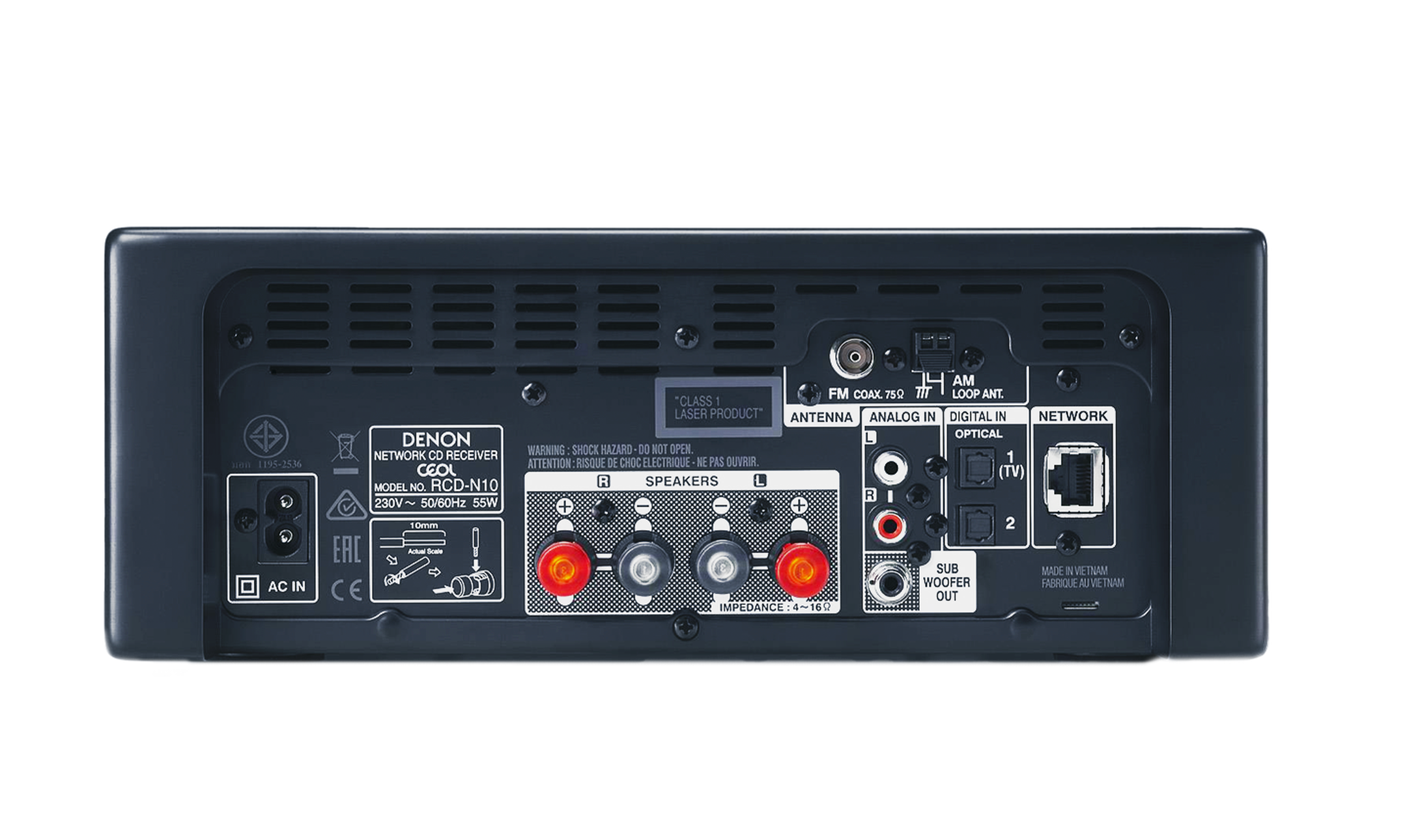 CEOL N10 - Mini System with CD Player and Powered by HEOS™ | Denon - 日本