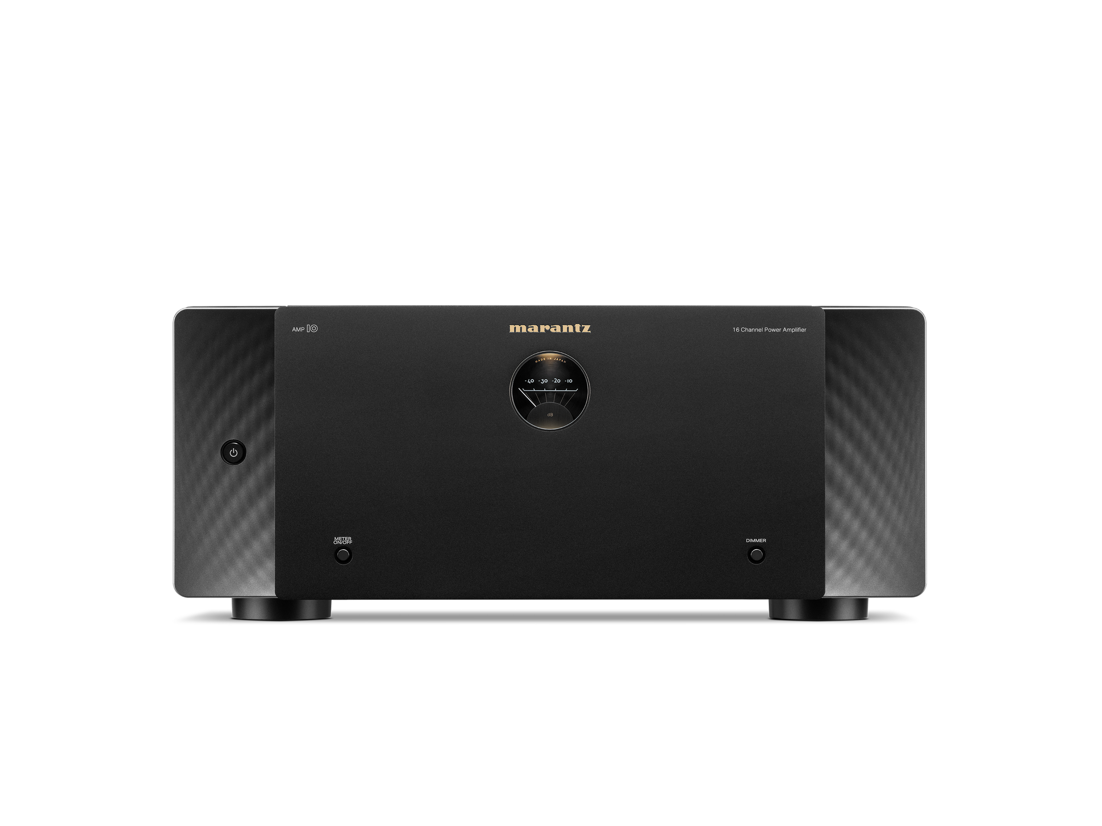 AMP 10 - Black front view