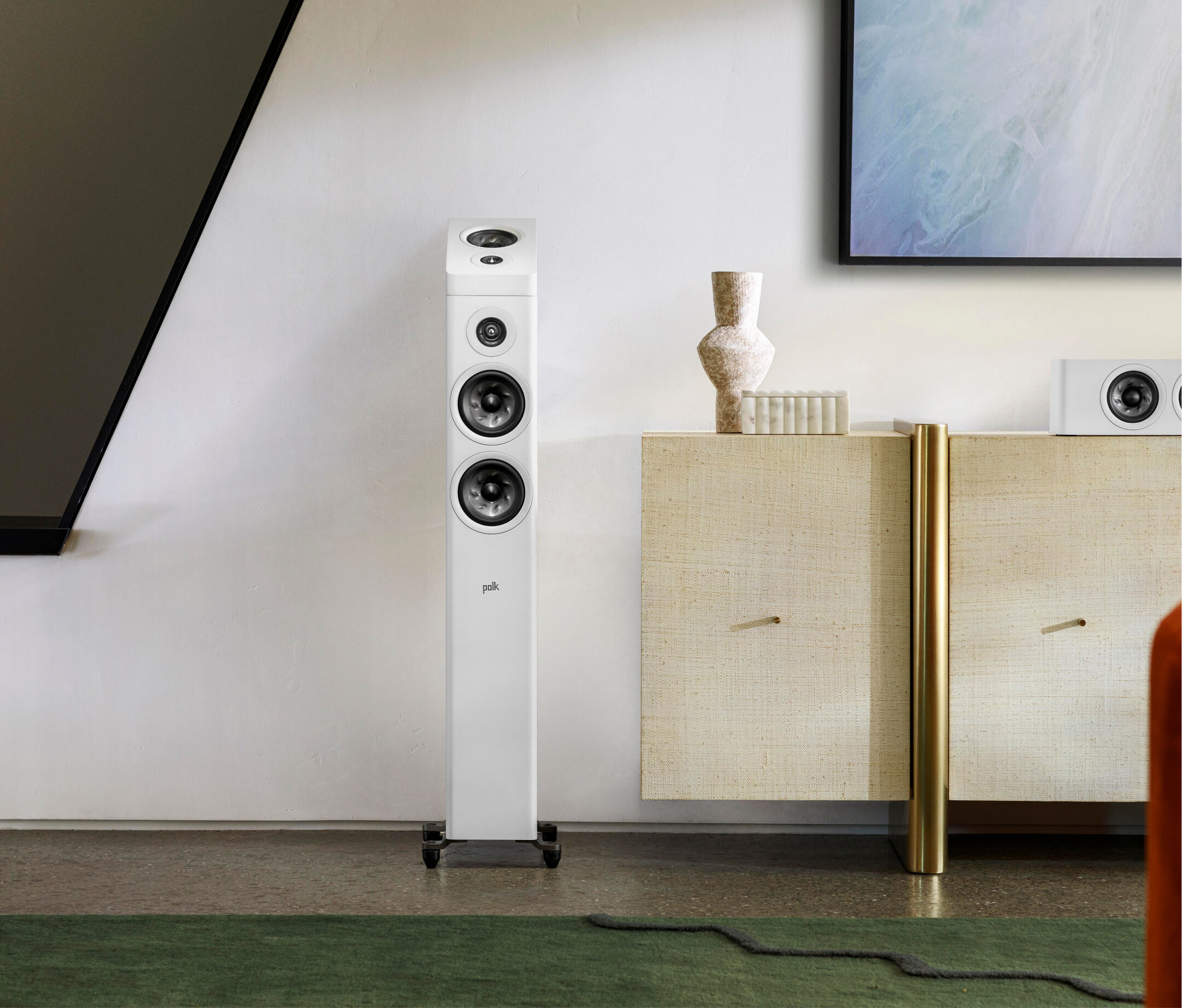Reserve R500 - Premium Compact Floor-Standing Tower Speaker | Denon ...