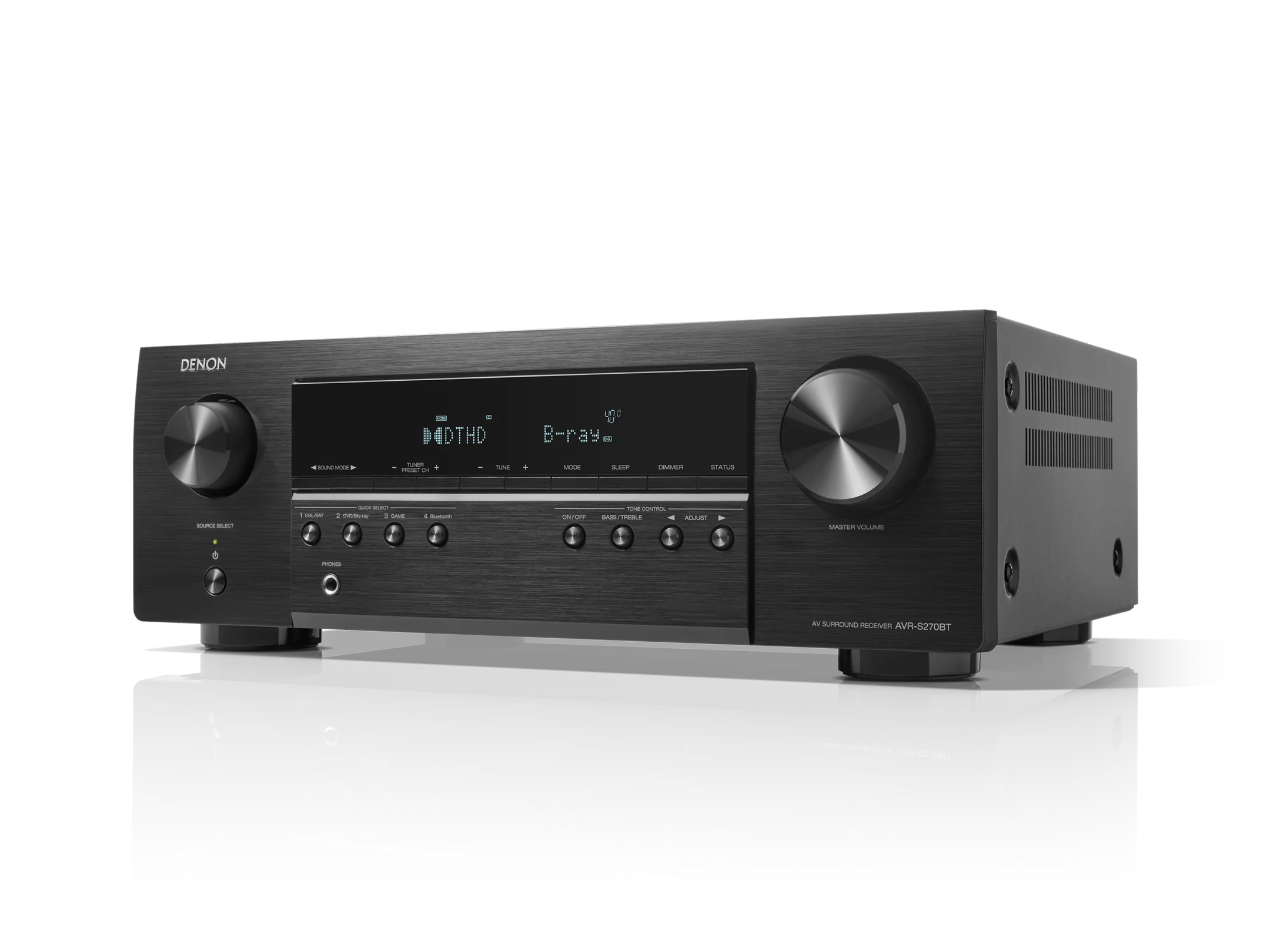 AVR-S270BT - 5.1 Ch. 4K AV Receiver | Denon - United States