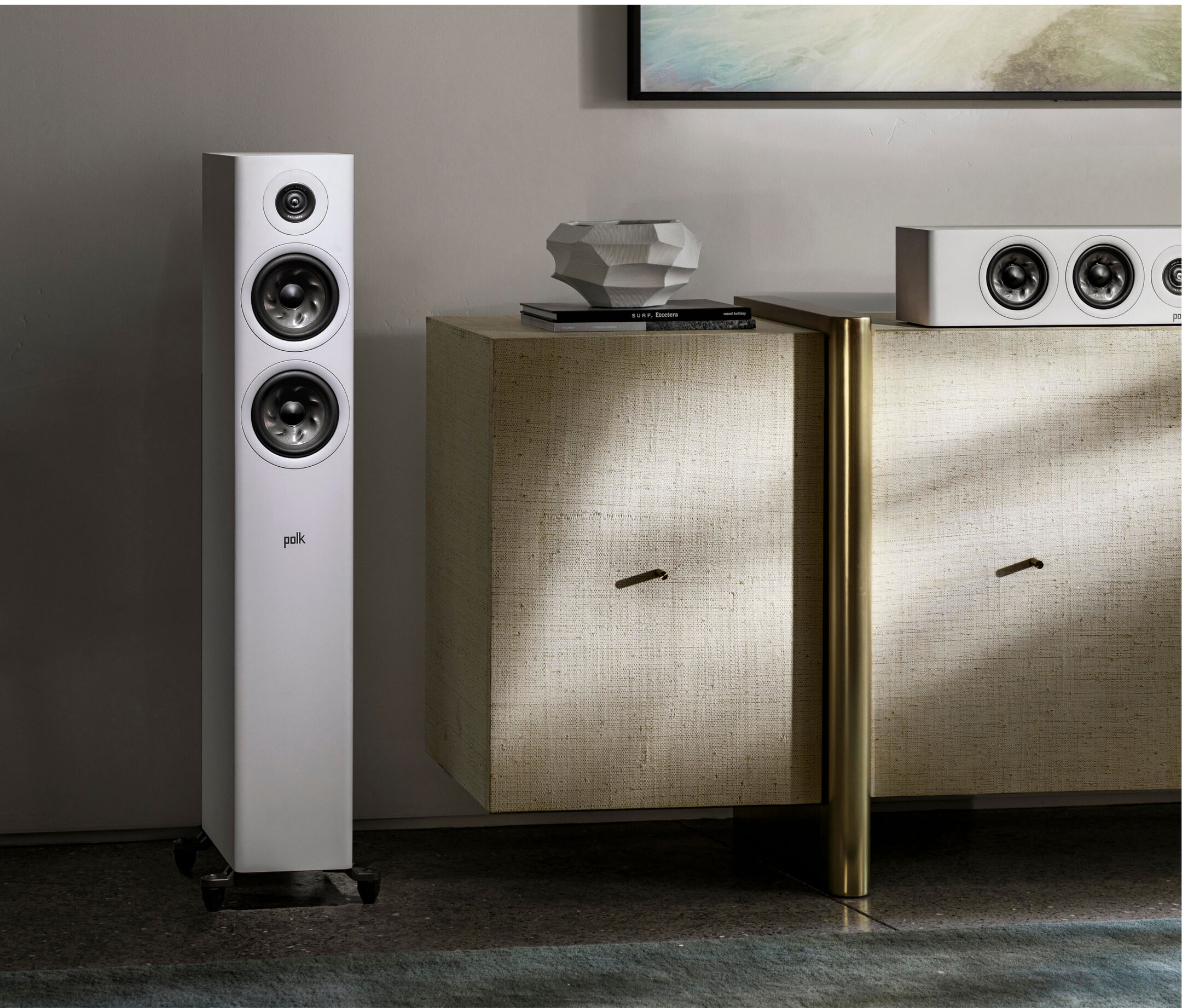 Reserve R500 - Premium Compact Floor-Standing Tower Speaker | Denon ...