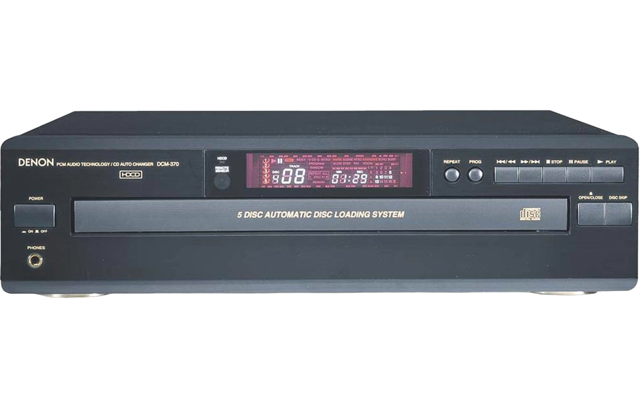 DCM-370 - CD Changer | Denon - United States