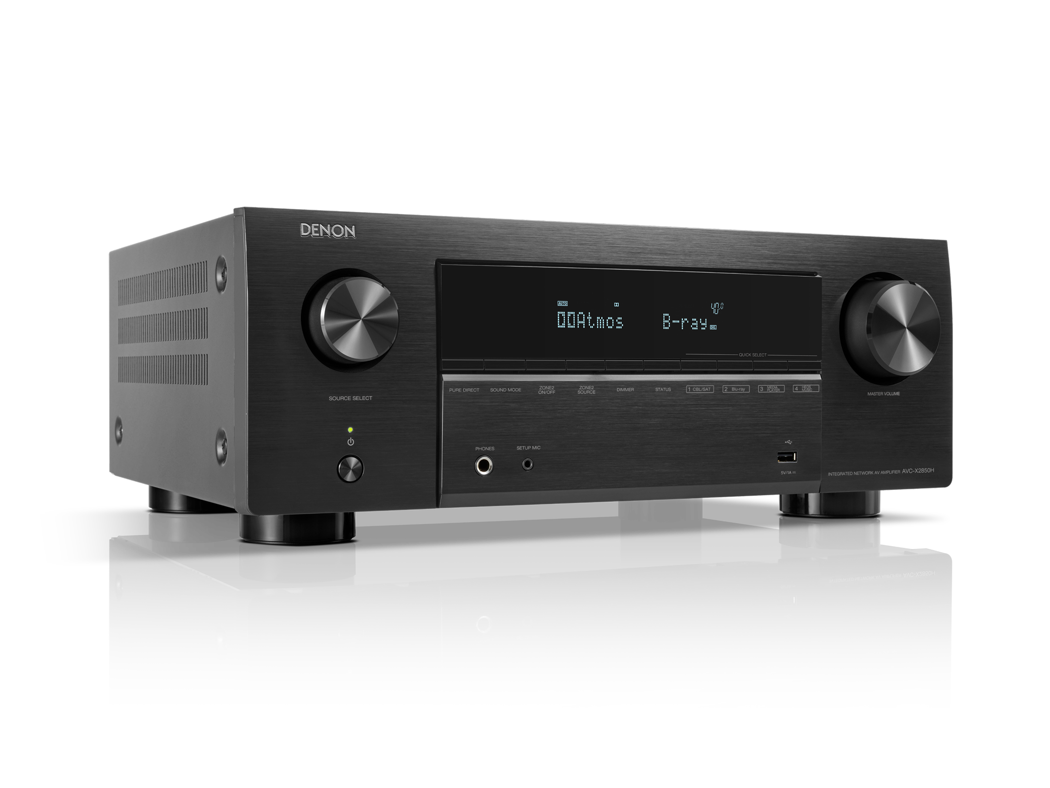 AVC-X2850H - Amplificateur AV 7.2 canaux 95 W 8K avec HEOS® | Denon