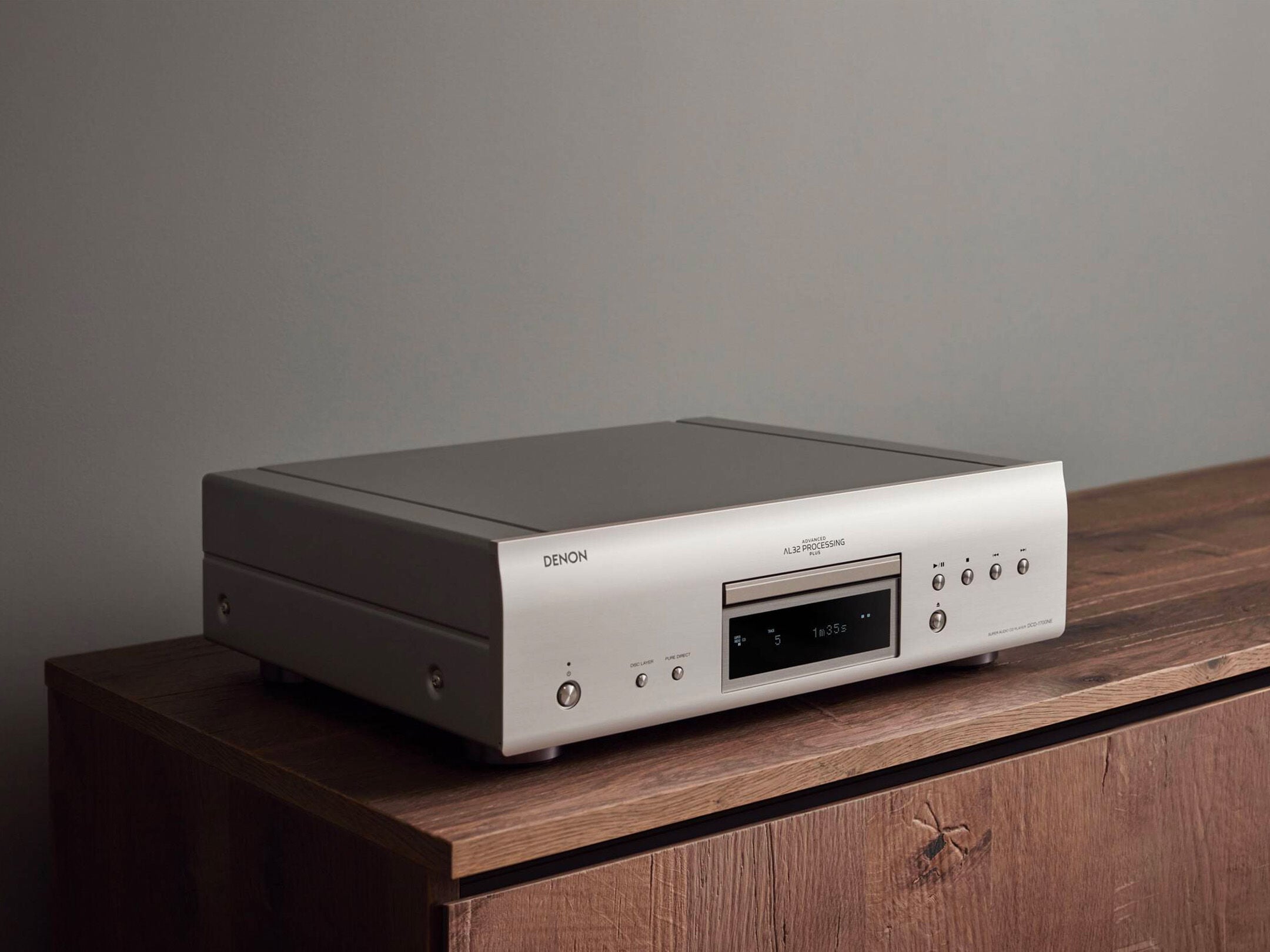 DCD-1700NE - CD/SACD player with Advanced AL32 Processing Plus | Denon ...