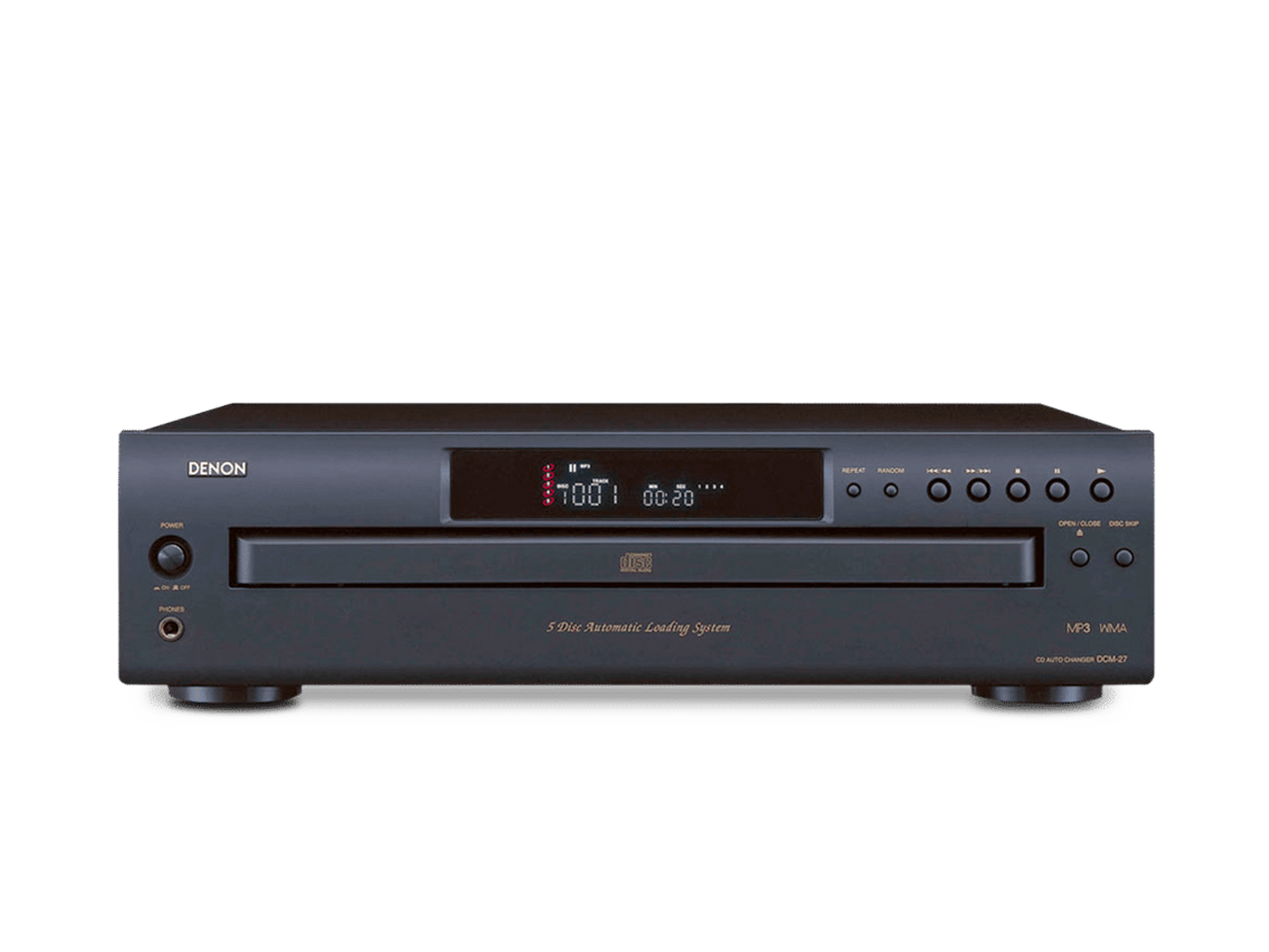 DCM-27 - 5-Disc CD Changer | Denon - United States