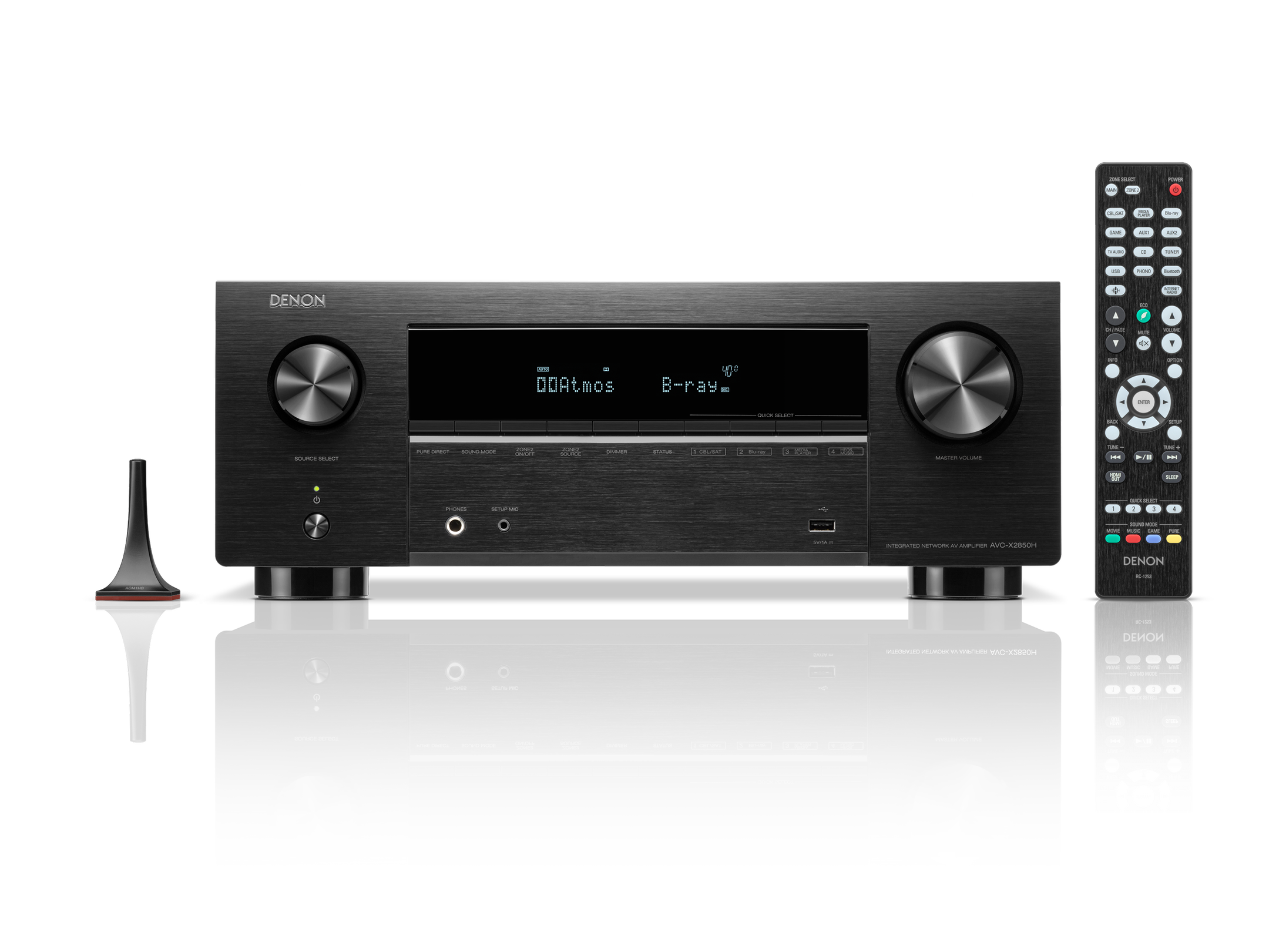 AVC-X2850H - 7.2 Ch. 150W 8K AV Amplifier with HEOS® Built-in | Denon ...