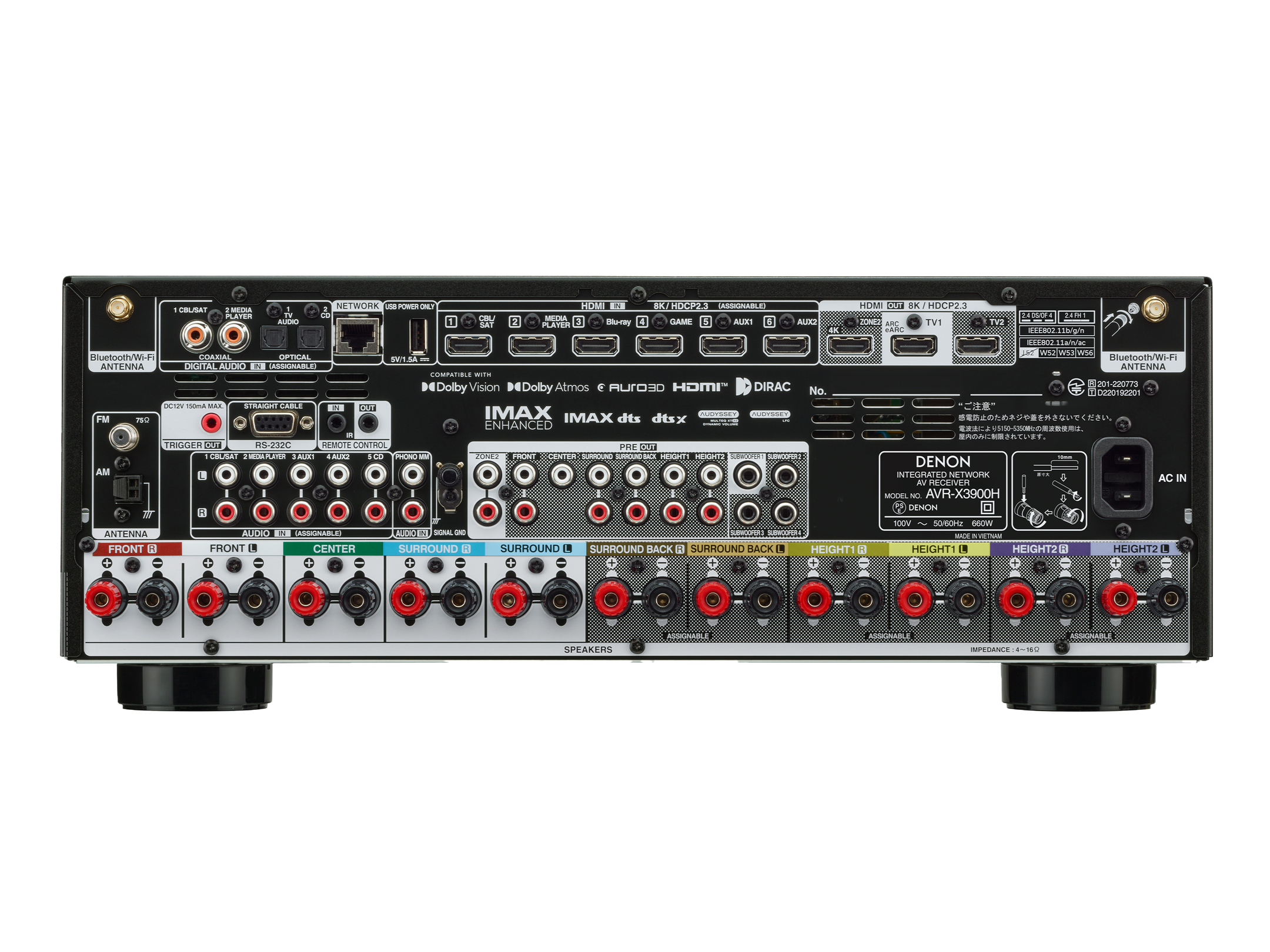 AVR-X3900H - 9.4ch AVサラウンドレシーバー | Denon - 日本