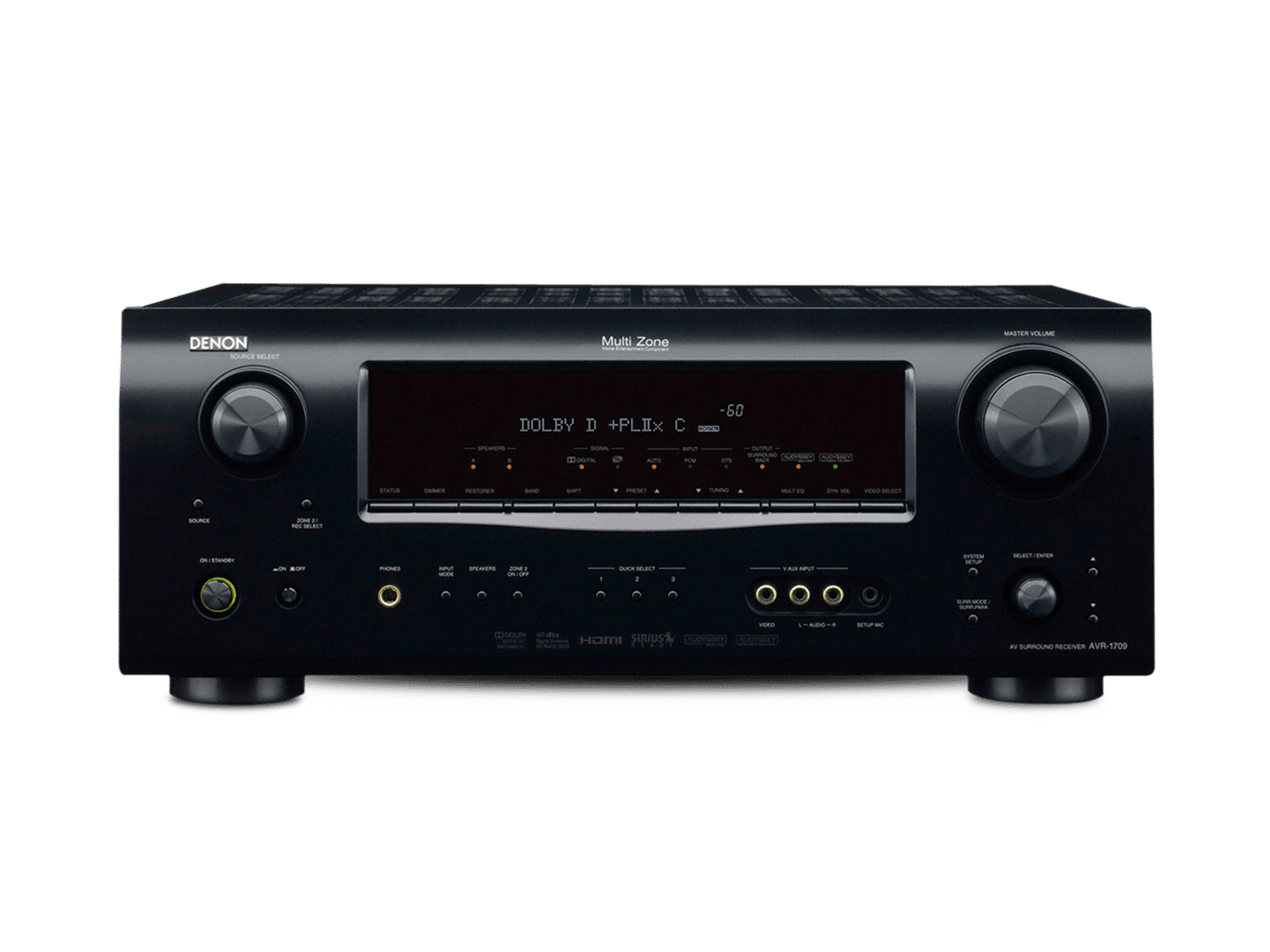 AVR-1709 - Home theater receiver with HDMI switching | Denon - United ...
